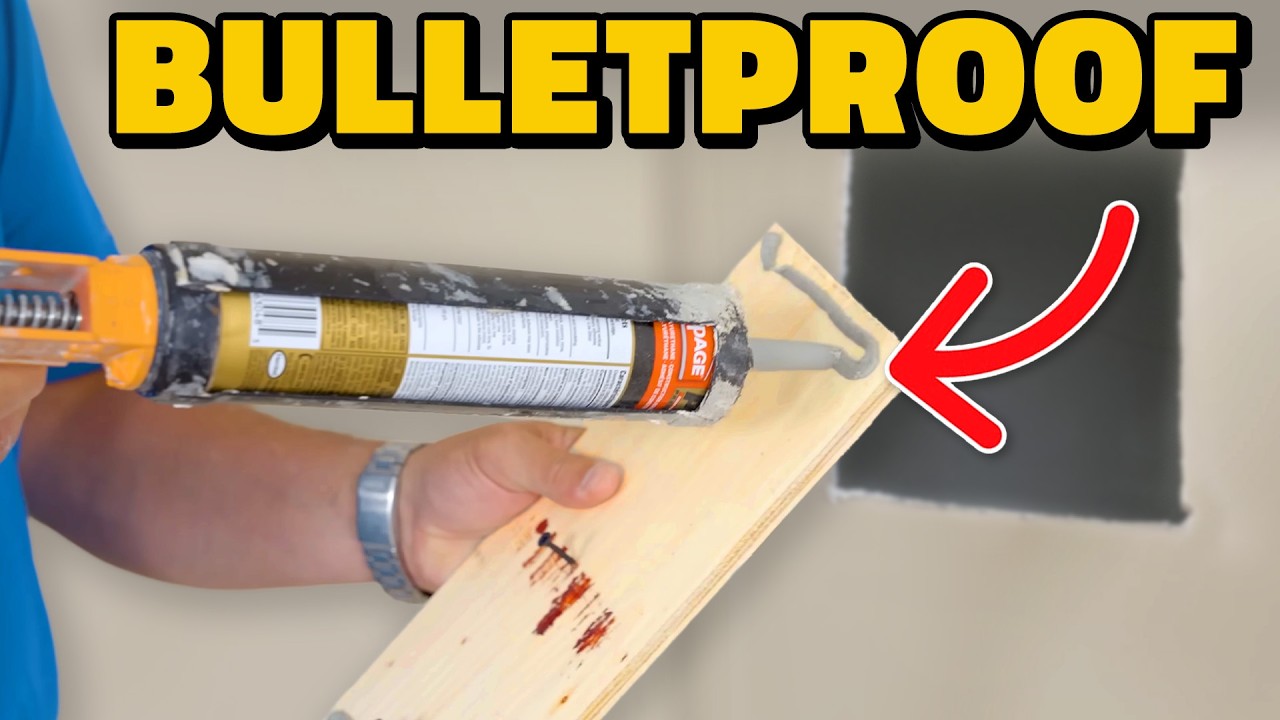 The Strongest Drywall Patch EVER