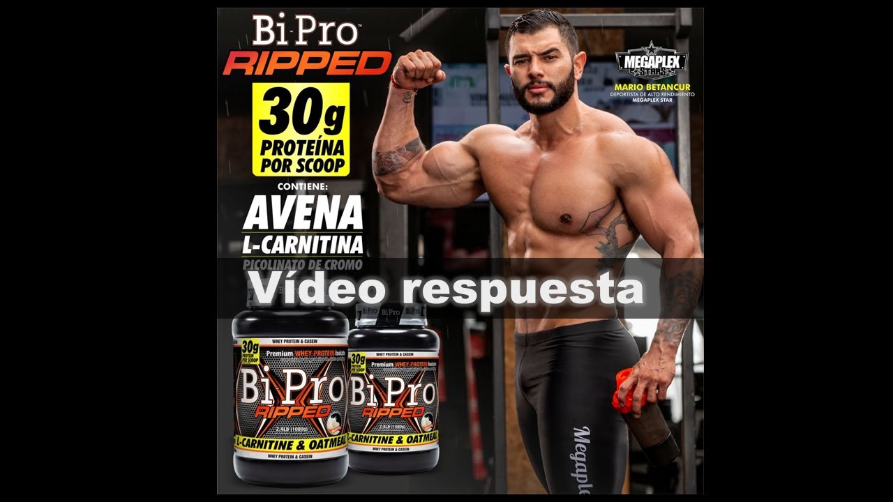 BI PRO RIPPED VÍDEO Respuesta para VANESSA Vídeo respuesta, ¿Masa muscular con la Bi Pro RIPPED?🔥🔥🔥💪