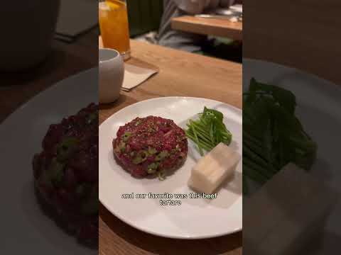 new fancy Korean restaurant in NYC historical building #shorts #nyc #food #foodie #eats #newyork
