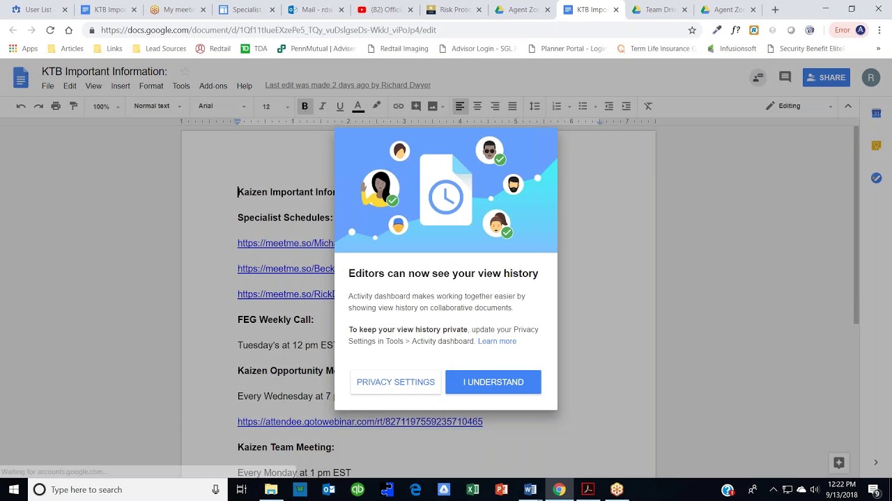 Kaizen Portal Access