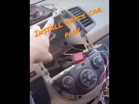 Quick install apple car play android auto double din radio in 2010 kia soul ! radio replacement