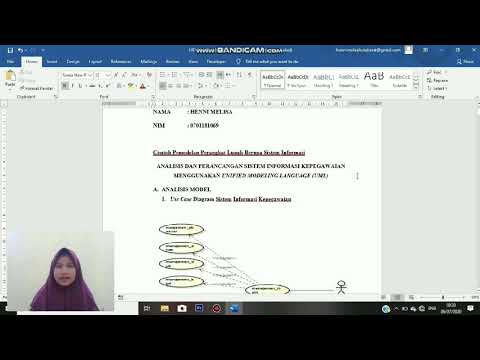 Review Sistem Informasi Kepegawaian Menggunakan UML