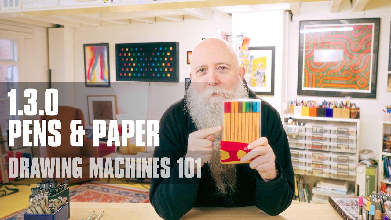 1.3.0 - Pens & Paper | Drawing Machines 101
