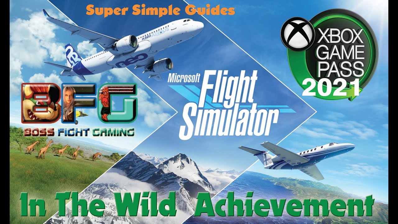 Microsoft Flight Simulator In The Wild Achievement Guide