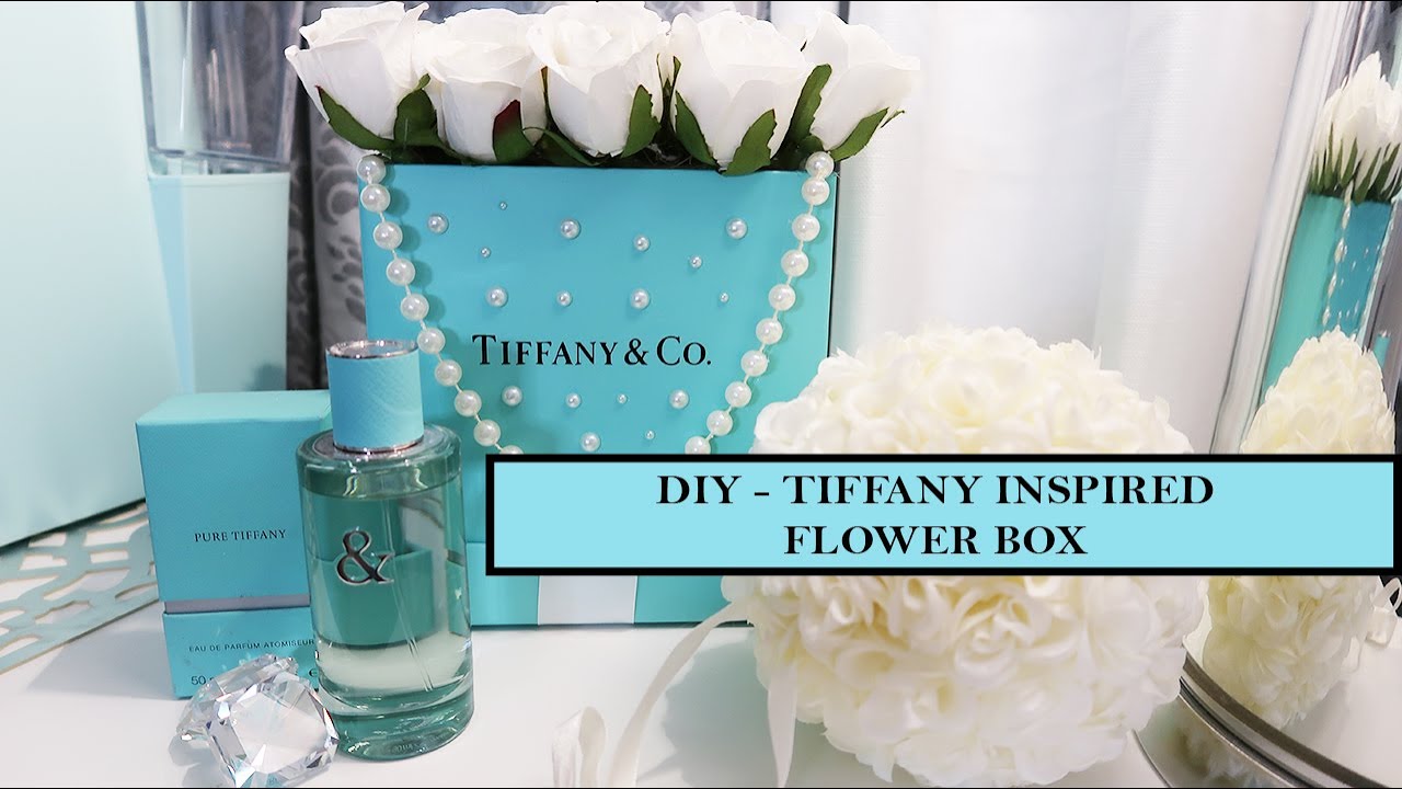 DIY | TIFFANY INSPIRED FLOWER BOX