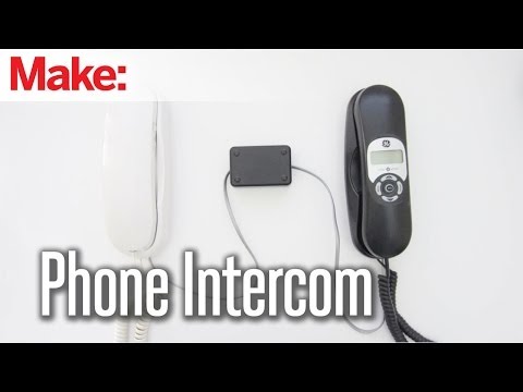 HOWTO make an intercom out of obsolete corded phones | Boing Boing