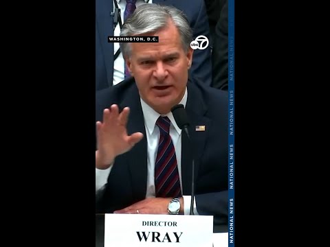 FBI director talks about a drone allegedly used prior to Trump's assassination attempt