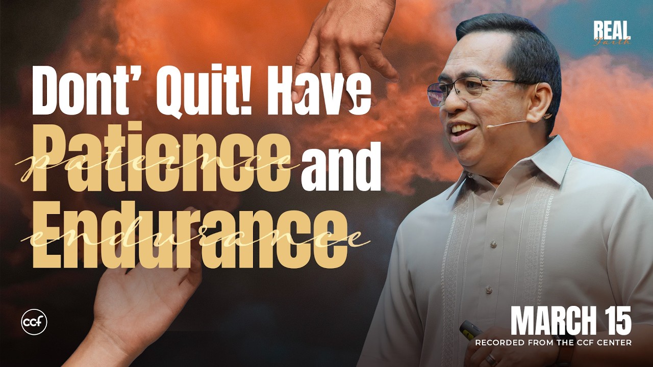 Real Faith Experiences God's Power | Bong Saquing | March 15, 2026