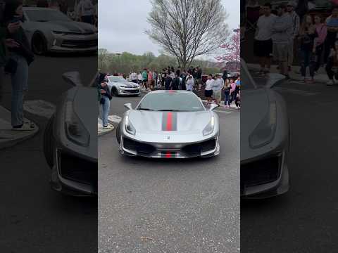 The Ferrari 488 Pista sounds great