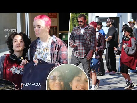 Seraphina, 15, of Ben Affleck, flaunts her beautiful pink hair while outing with one of Jennifer...