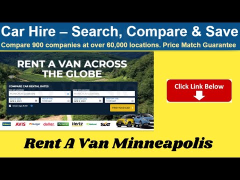 Rent A Van Minneapolis - Best Car Rental Minneapolis Airport
