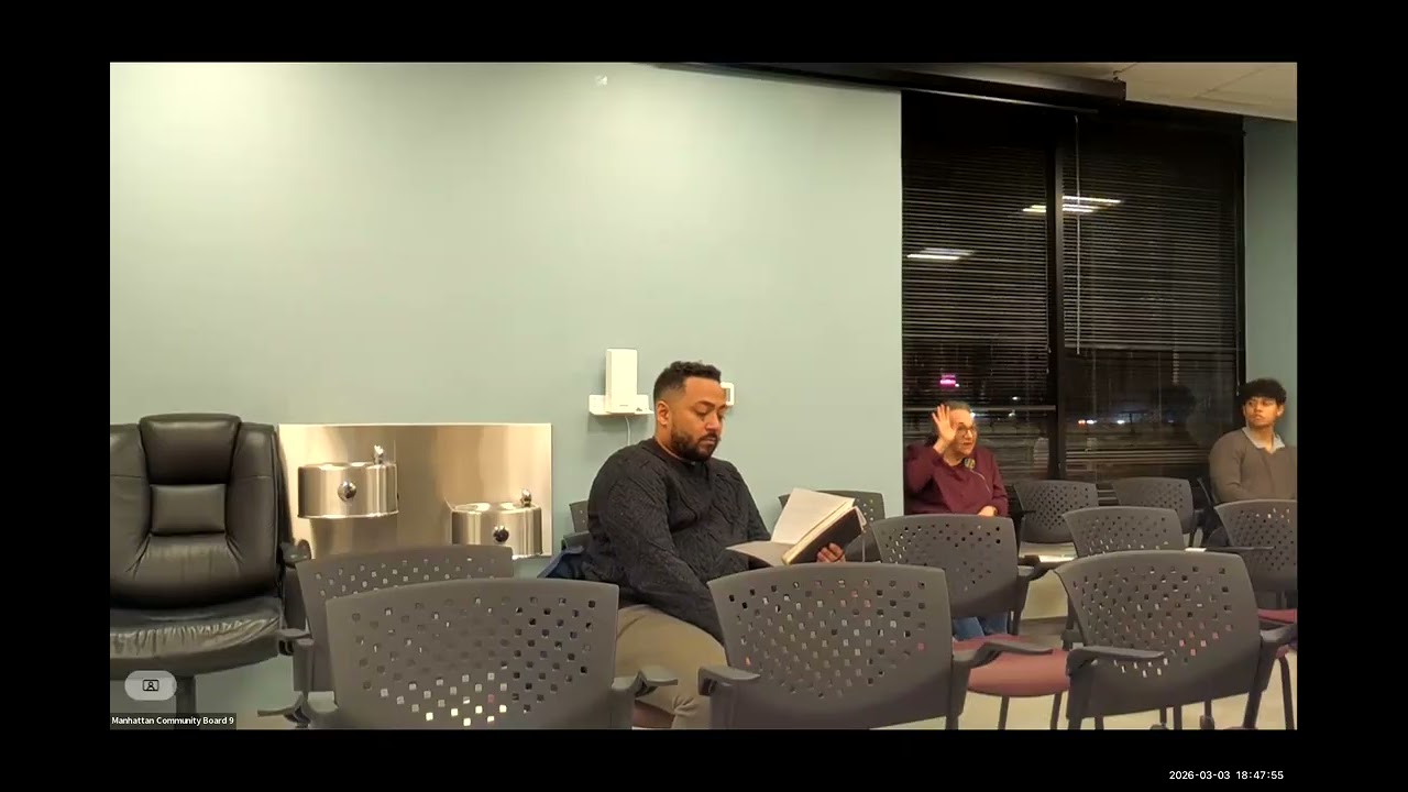 MCB9 - Economic Development / West Harlem Piers Committee Meeting March 2026