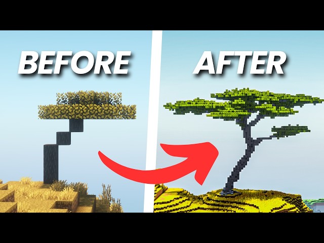 Custom Tree World Bedrock Minecraft Map