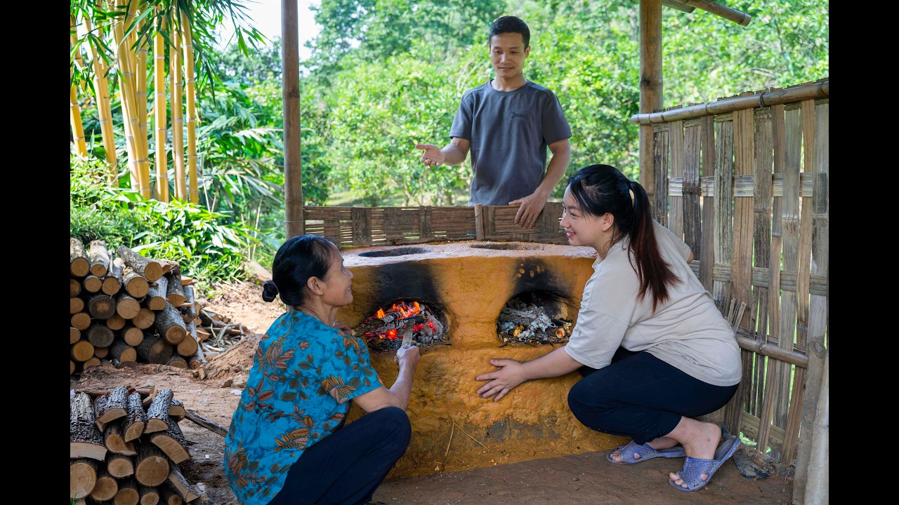 simple kitchen – the starting point of the warm feelings between Tieu Mai and Officer Duy