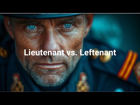 Lieutenant vs. Leftenant: The Intriguing British Pronunciation Explained!