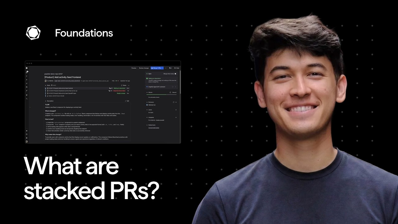 What are stacked PRs?