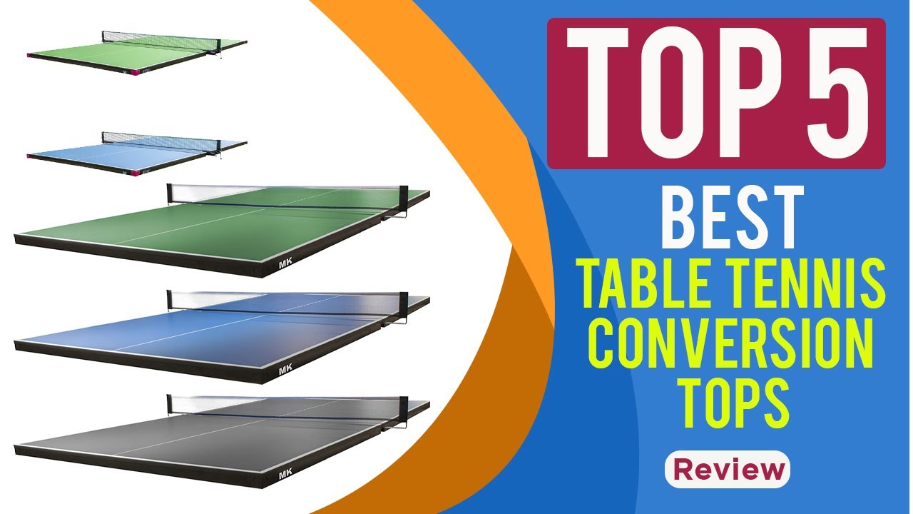5 Best Table Tennis Conversion Tops in 2025 | Reviews | Best Billiard Table Tennis Conversion Tops