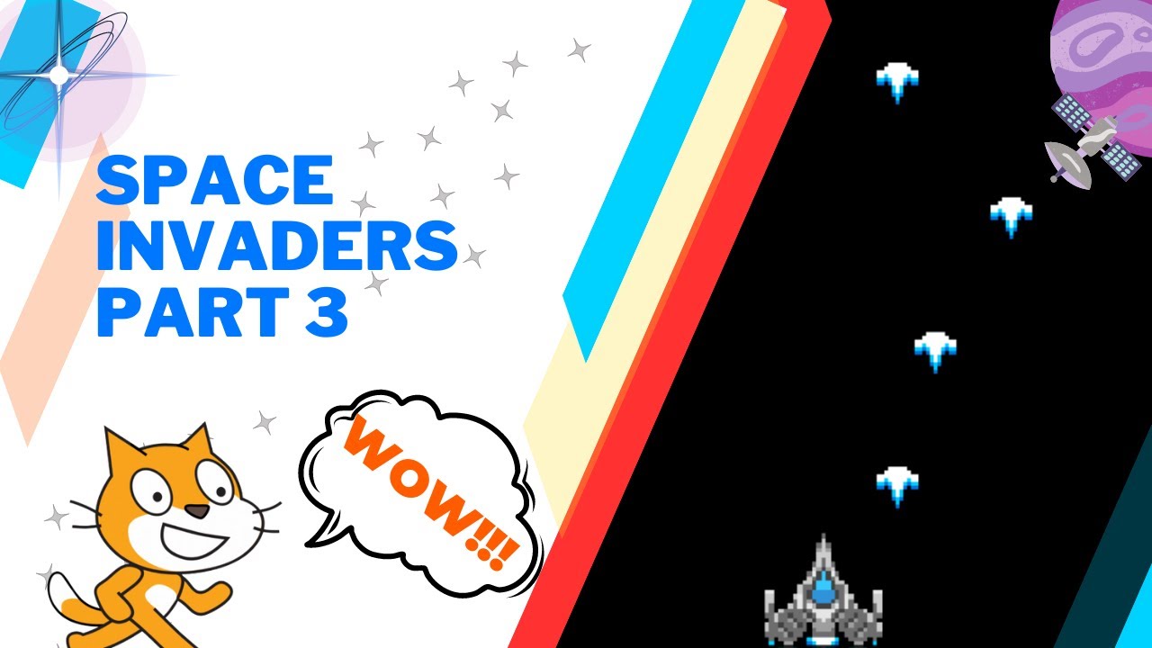 Space Invaders Part 3 | Scratch Tutorial |