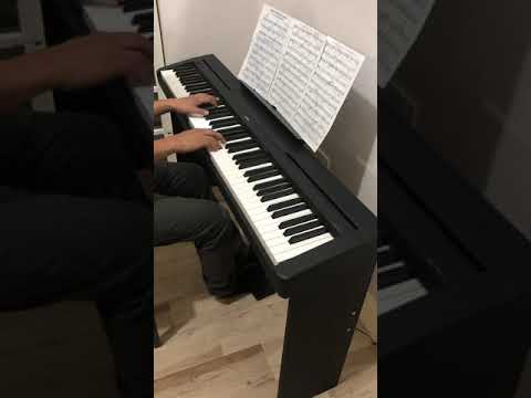YAMAHA P45 digital piano video demo