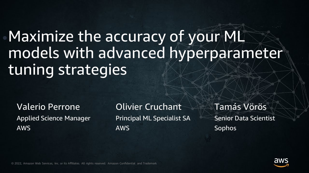 Maximize accuracy of your ML model with advanced hyperparameter tuning strategies - AWS