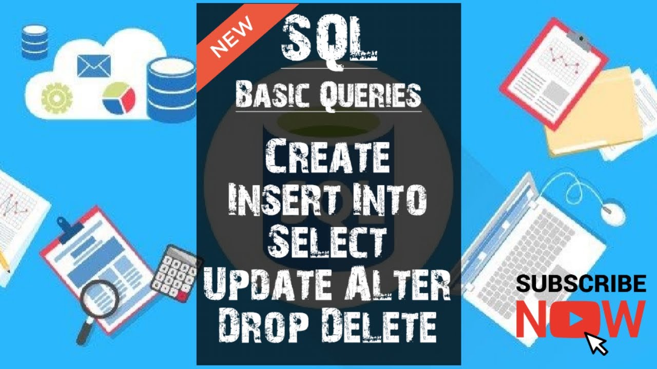 SQL Basic Queries | Create, Insert Into, Update, Delete, Drop, Alter & Select
