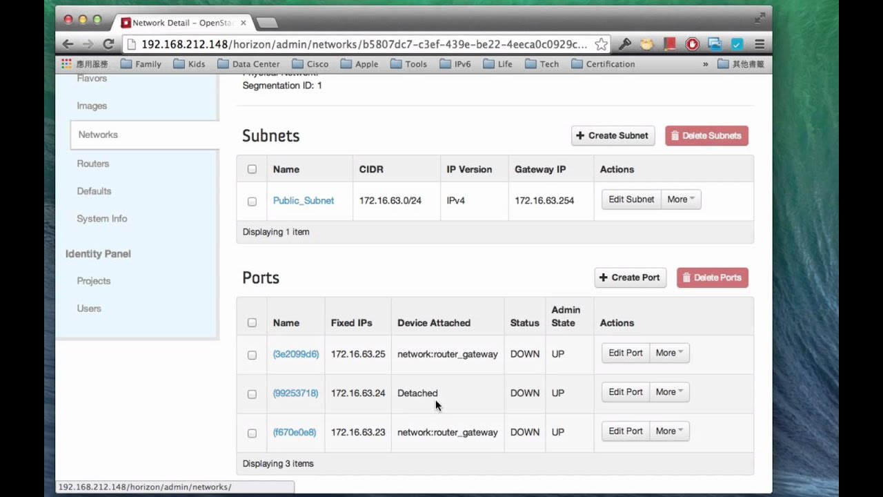 OpenStack: Add Ports to Routers