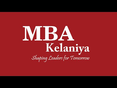 MBA Kelaniya - Video Documentary
