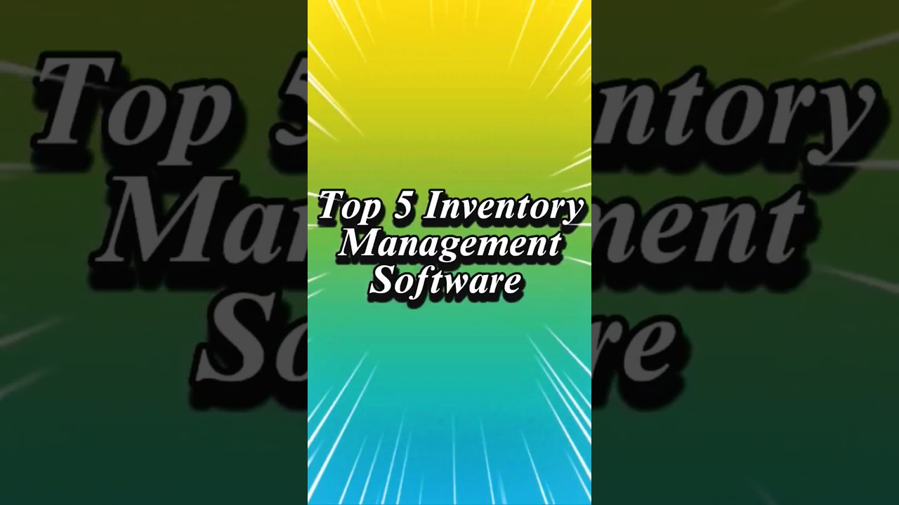 Best Inventory Management Software 2025 | Top 5 Picks for Every Business #inventorymanagement