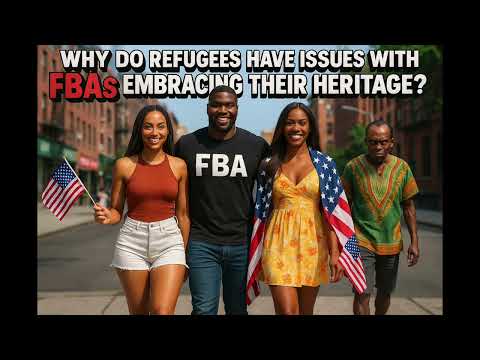 Why Do Refugees Have Issues With FBAs Embracing Their Heritage?