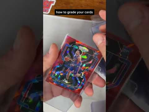 how to grade your sports cards! #sportscards