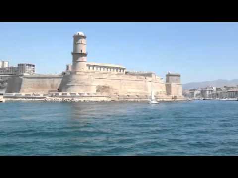 Bonds in Marseille and Chateau D'If