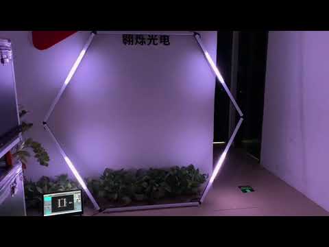 Aoshowled@ LED Pixel Mapping Bar DIY Hexagon Shape, Madmapper software, PSAC Box Controller