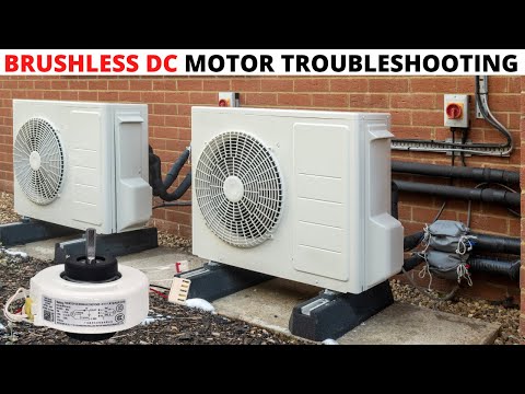 HVAC: How To Check A Brushless DC Fan Motor For Ductless Mini Split Units (BLDC Indoor/Outdoor Fan)