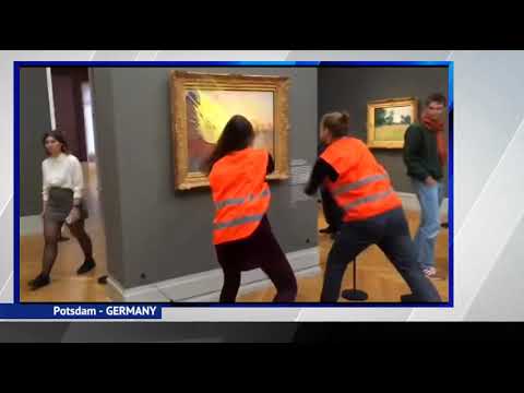 It Happened Again: Activists Throw Mashed Potatoes On Monet's 'Les ...