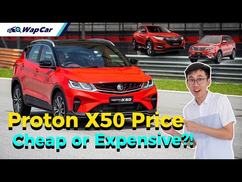 2020 Proton X50 Price from RM79k! Cheaper than Honda HR-V, More Expensive Than Proton X70! | WapCar
