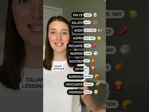 Taste in Italian #pronunciation #learnitalian #language #italianlanguage