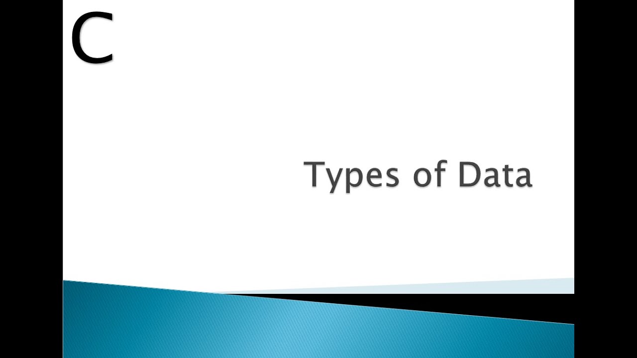 Data Basics: Concept