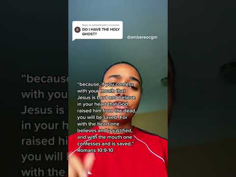 How to know if you have the Holy Spirit ✨ #holyspirit #tiktok #ambereocgm #christian