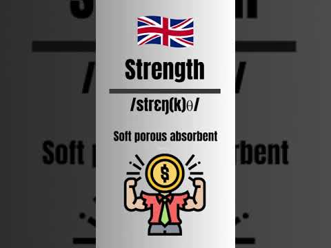 How to Pronounce Strength in English-British Accent #britishaccent #learnenglish #english