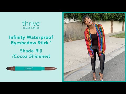 MEET THE NAMESAKE: Infinity Waterproof Eyeshadow Stick™ Riji 🤎