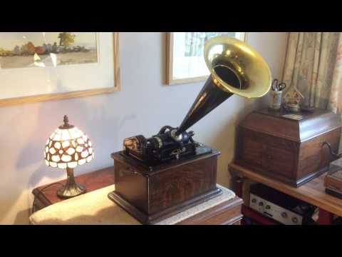 "She Was Bred In Old Kentucky" by Manuel Romain on an Edison Standard B Phonograph