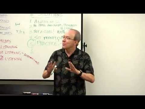LBCC GOOD LISTENING SKILLS YouTube2