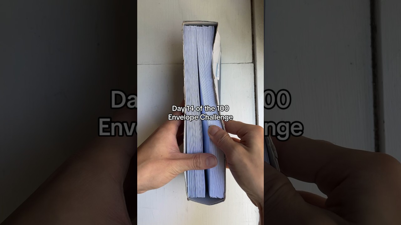 Day 14 of the 100 envelope challenge