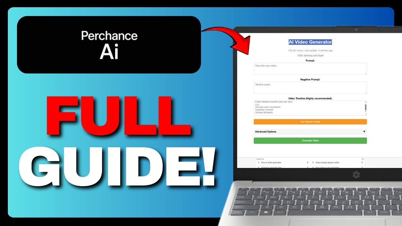 Perchance AI Video Generator Tutorial – How to Create Videos (Full Guide) 2026!