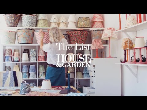 A master class in paper lampshade making by Rosi de Ruig | The Guest List