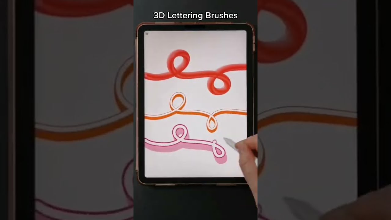 The Best Custom Procreate Brushes #shorts