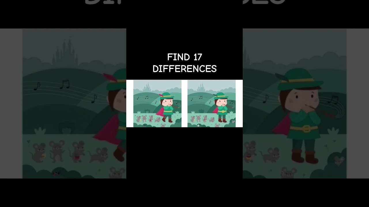 Find 17 DIFFERENCES Quiz!