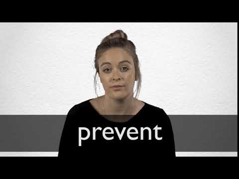 How to pronounce PREVENT in British English