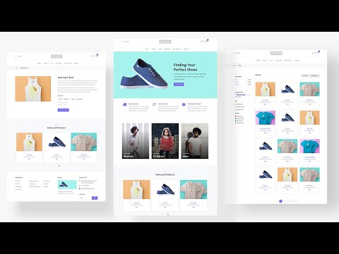 Template Responsive ECOMMERCE HTML CSS & JavaScript | Free Source Code