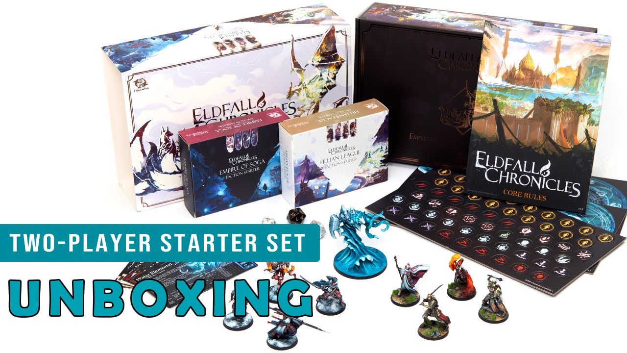 Unboxing - Eldfall Chronicles Two-Player Starter Set